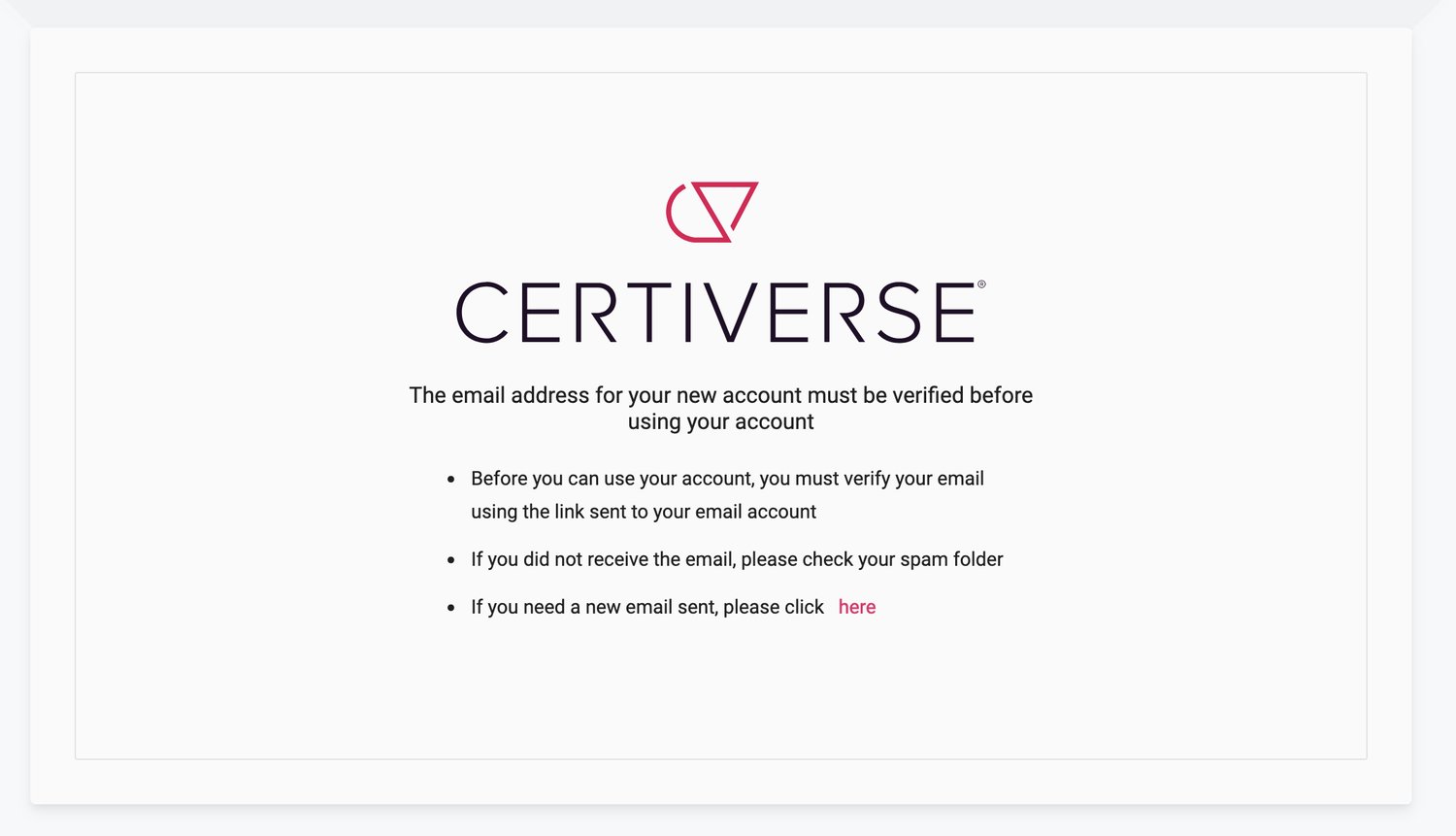 Sign Up/Log In to Certiverse